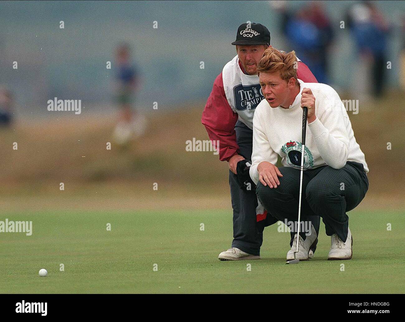 GORDON SHERRY & CADDY BRITISH OPEN 1995 ST. ANDREWS 20 July 1995 Stock ...