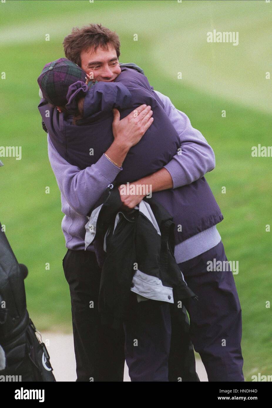 STEPHEN AMES CELEBRATES AFTER WINNING BENSON & HEDGES INT 19 May 1996 ...
