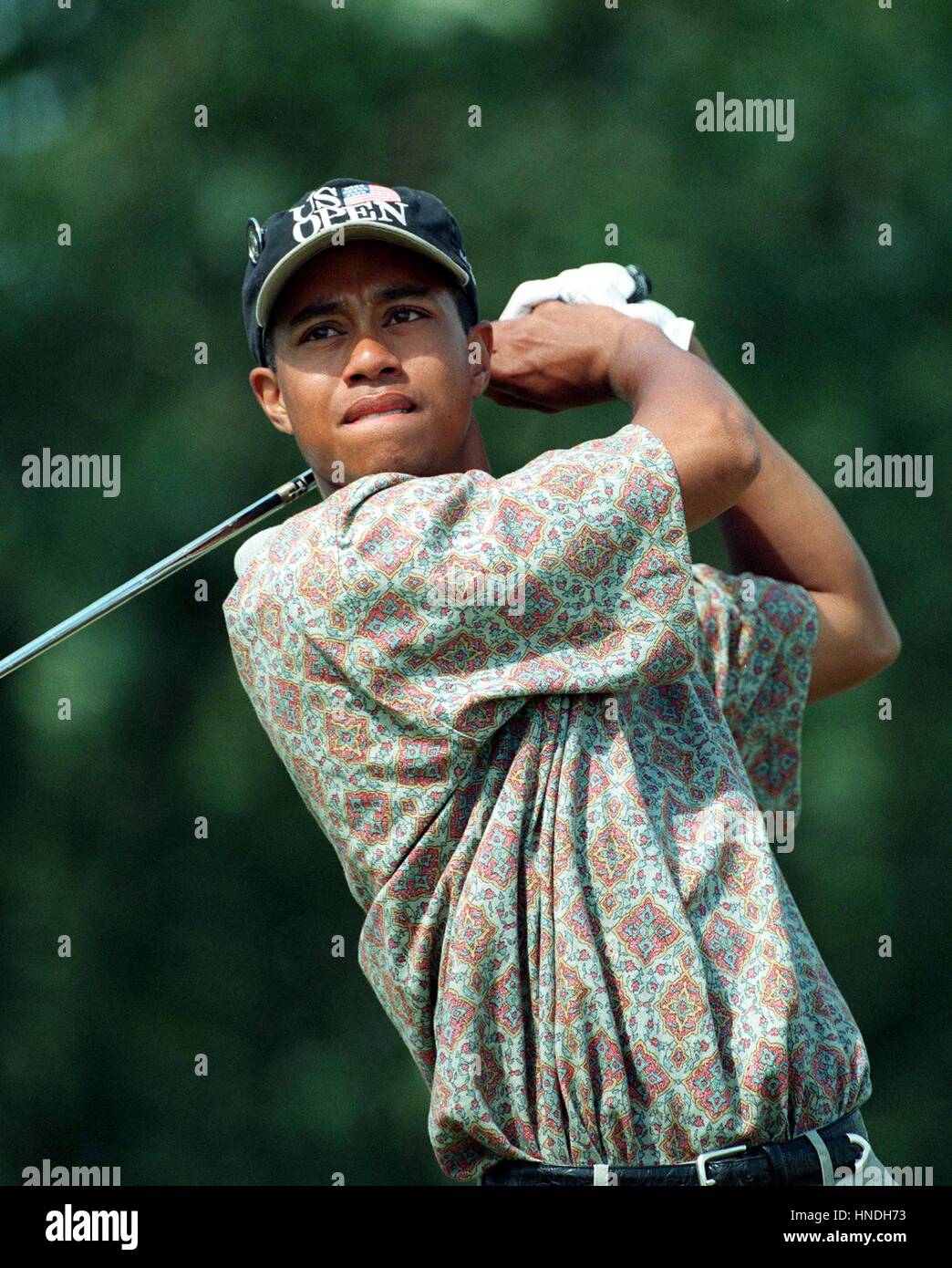 TIGER WOODS USA 22 July 1996 Stock Photo - Alamy
