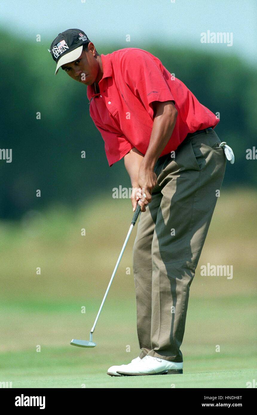 TIGER WOODS USA 22 July 1996 Stock Photo - Alamy