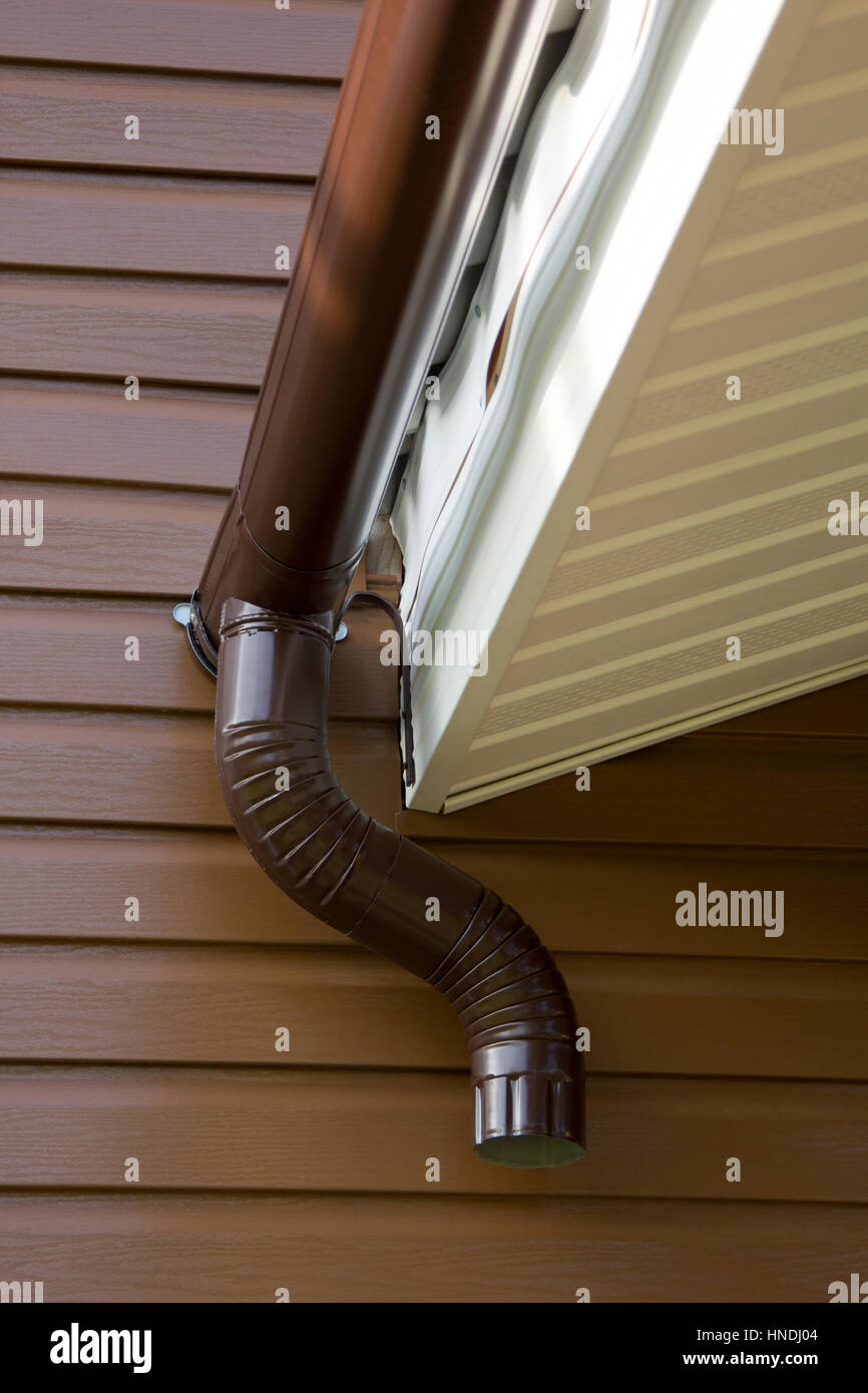 Downspout drain hi-res stock photography and images - Alamy