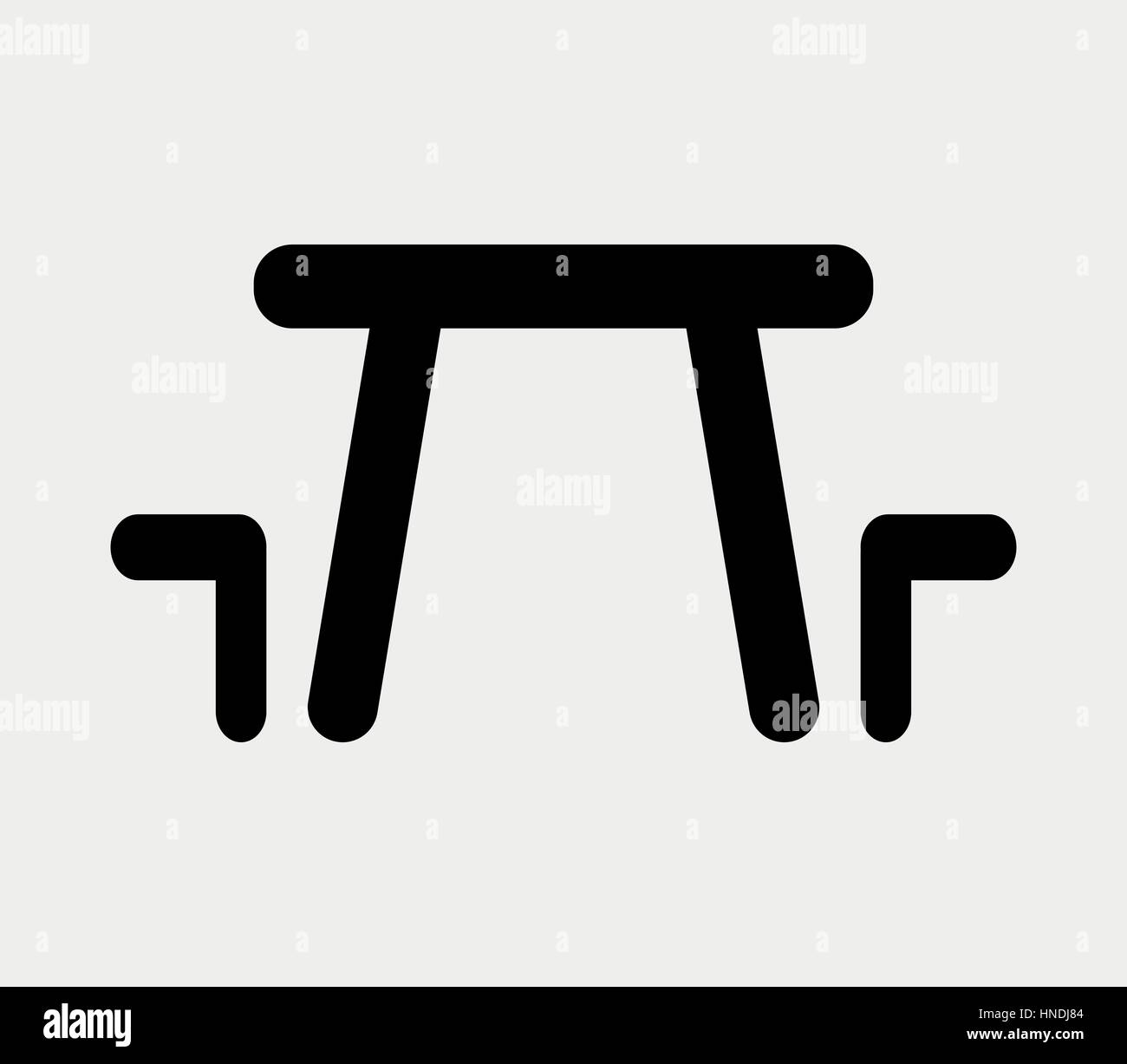 picnic icon illustrated in vector on white background Stock Vector ...