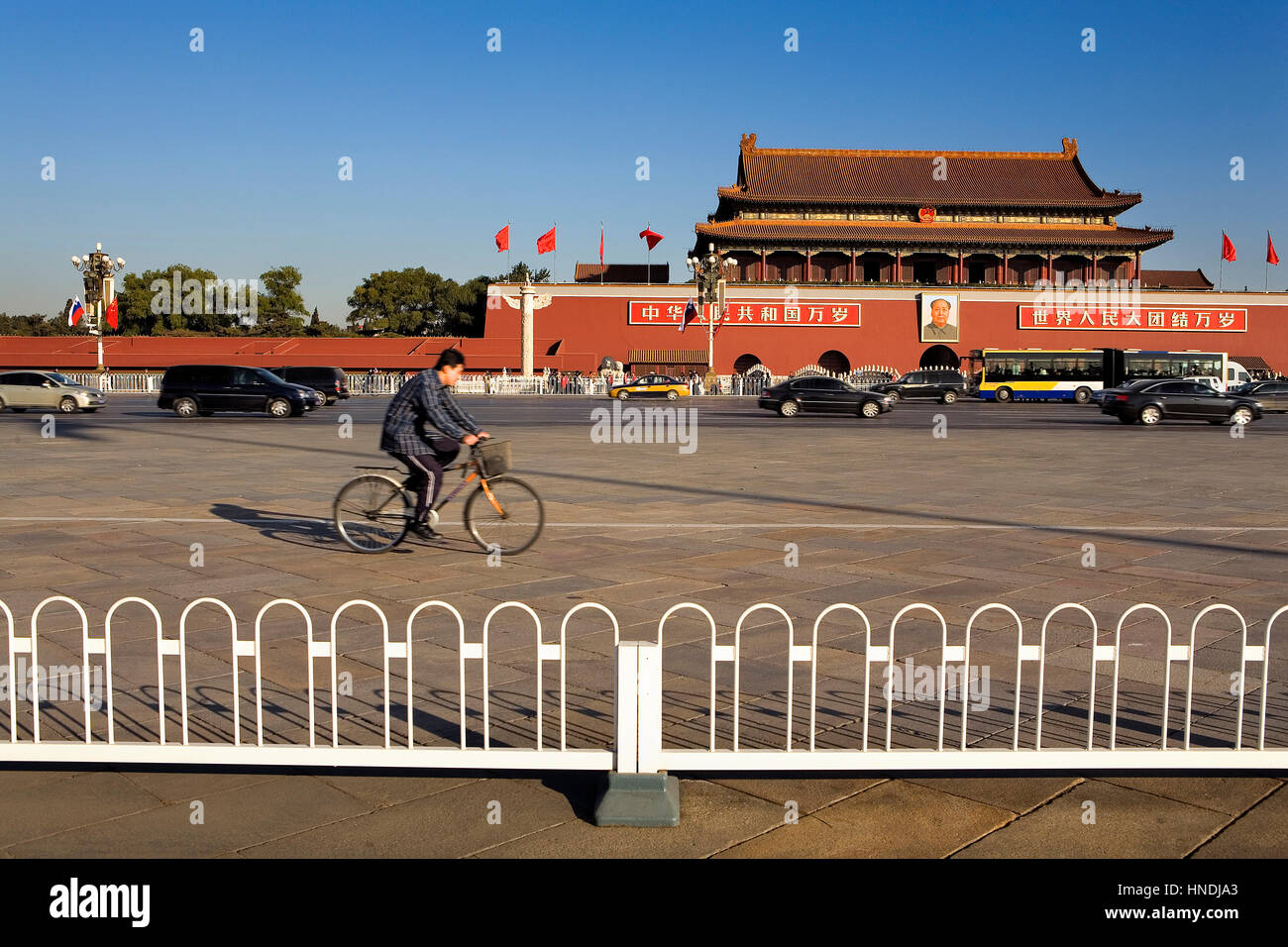 Heavenly Peace gate ,gate, in Tiananmen Square,Beijing, China Stock ...