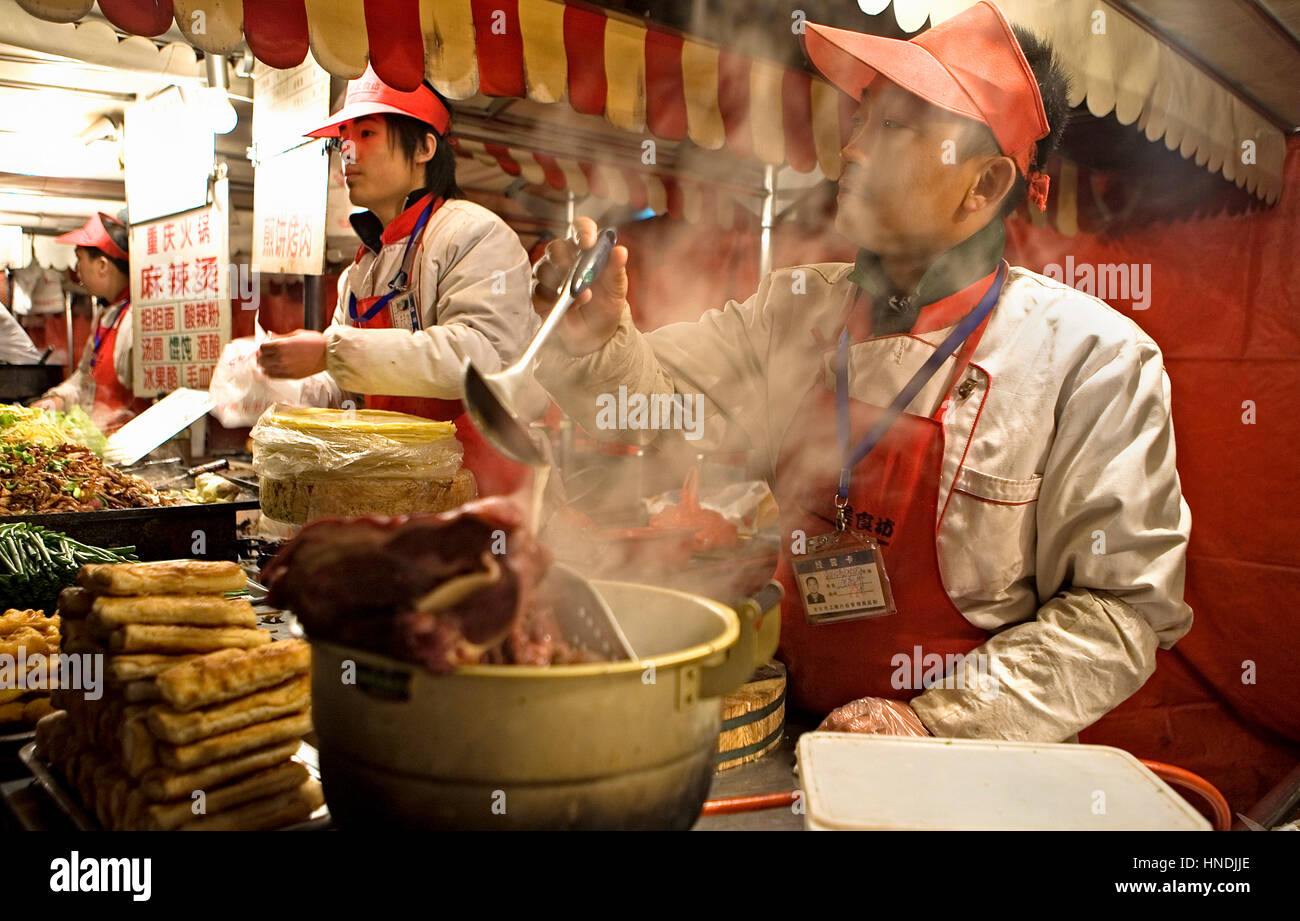 Donghuamen Night Food Market,near Wang Fu Jing Avenue shopping area ...