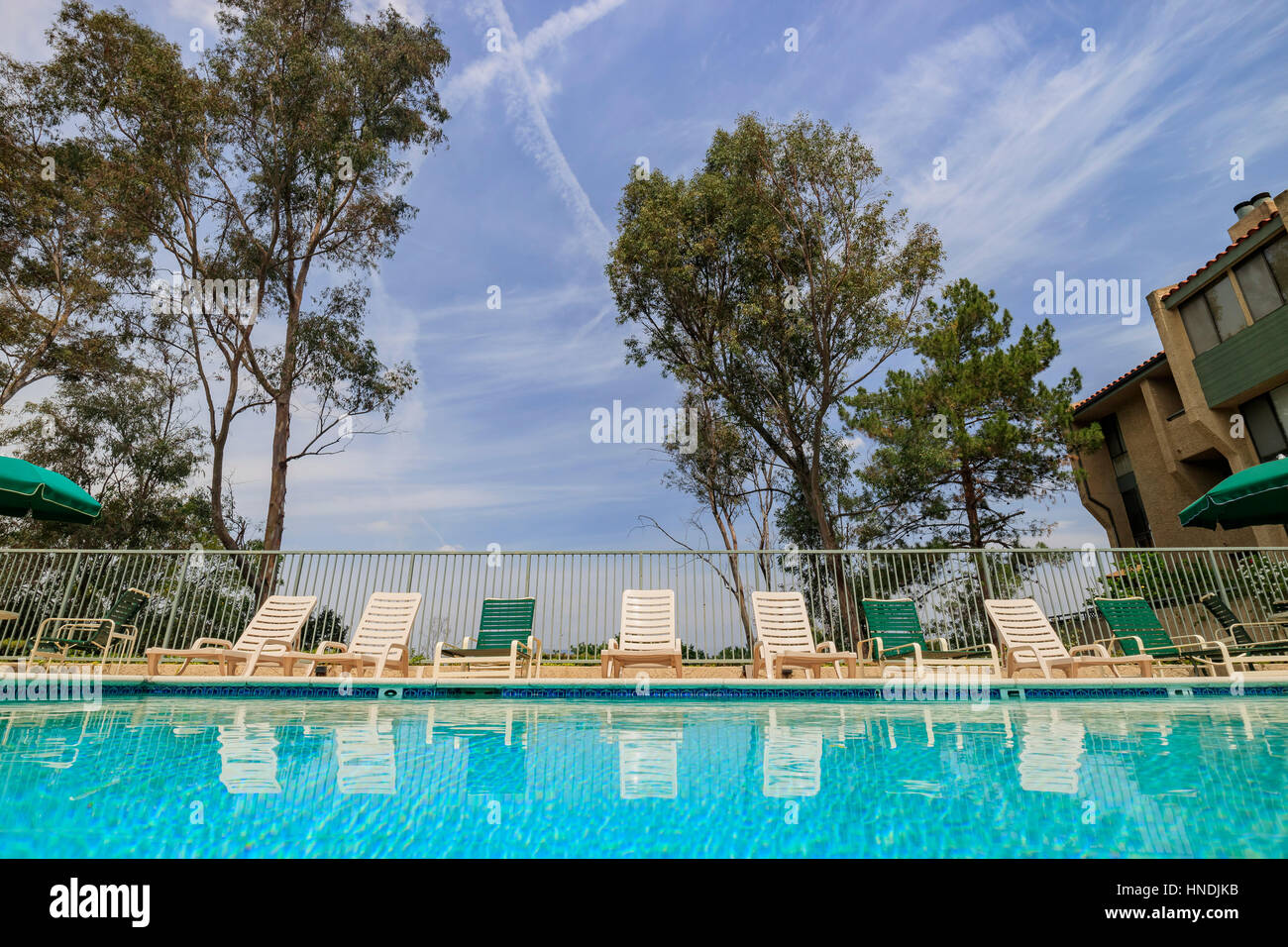 Swimming pool no people hi-res stock photography and images - Alamy
