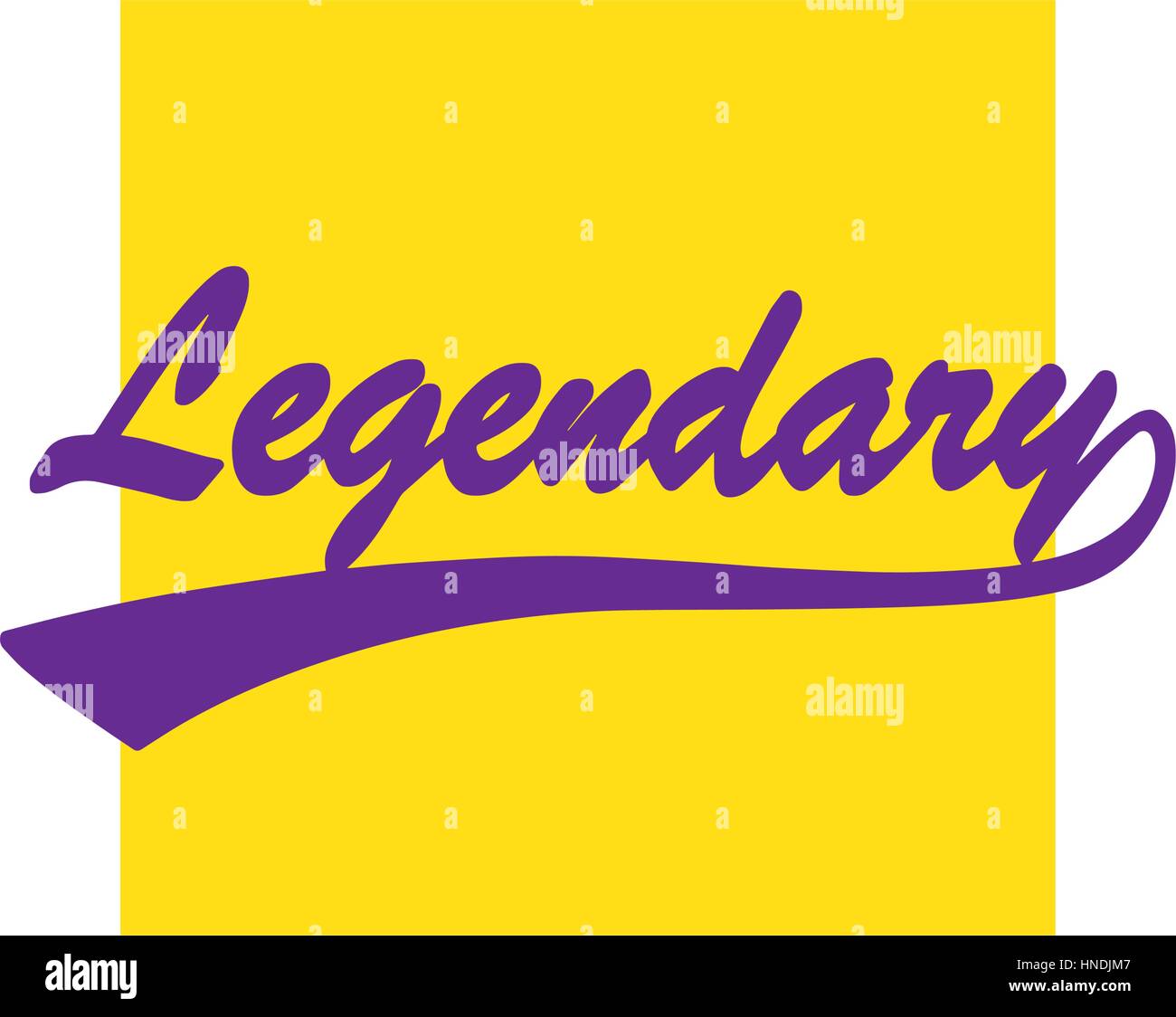 Legendary Caligraphy Design with Background Stock Vector Image & Art ...