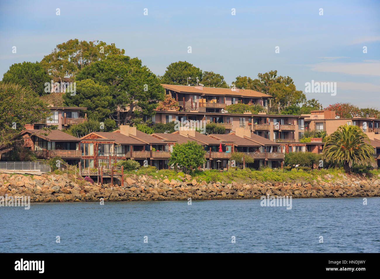 Los Angeles, JAN 19: The beautiful Marina Del Rey area on JAN 19, 2015 ...