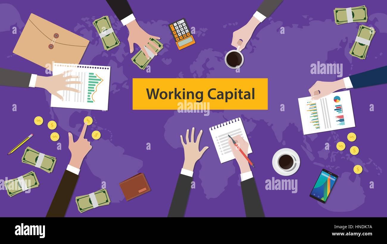 Working capitals Stock Vector Images - Alamy
