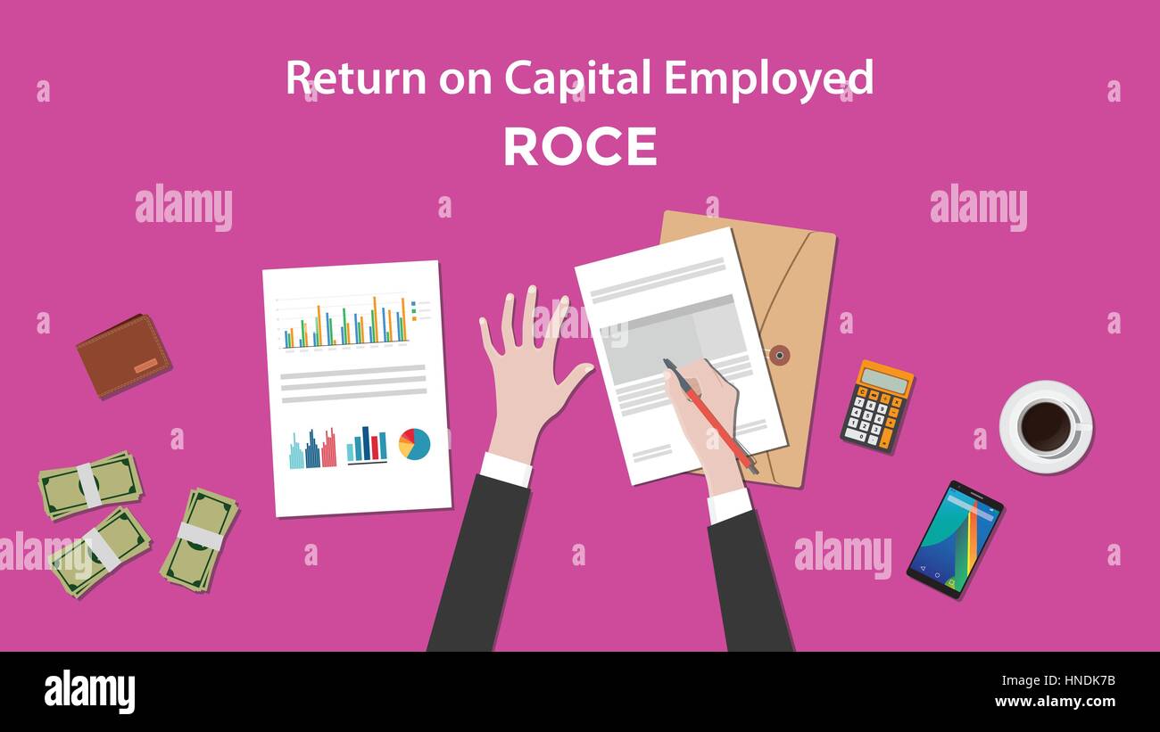 illustration of counting return on capital employed ROCE with ...