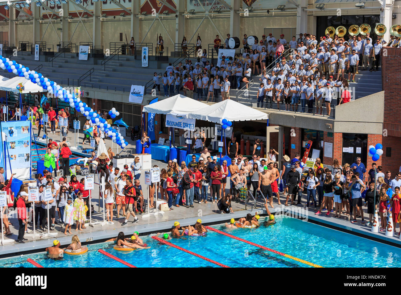 Los Angeles, APR 12: Special swim with Mike event of USC on APR 12 ...