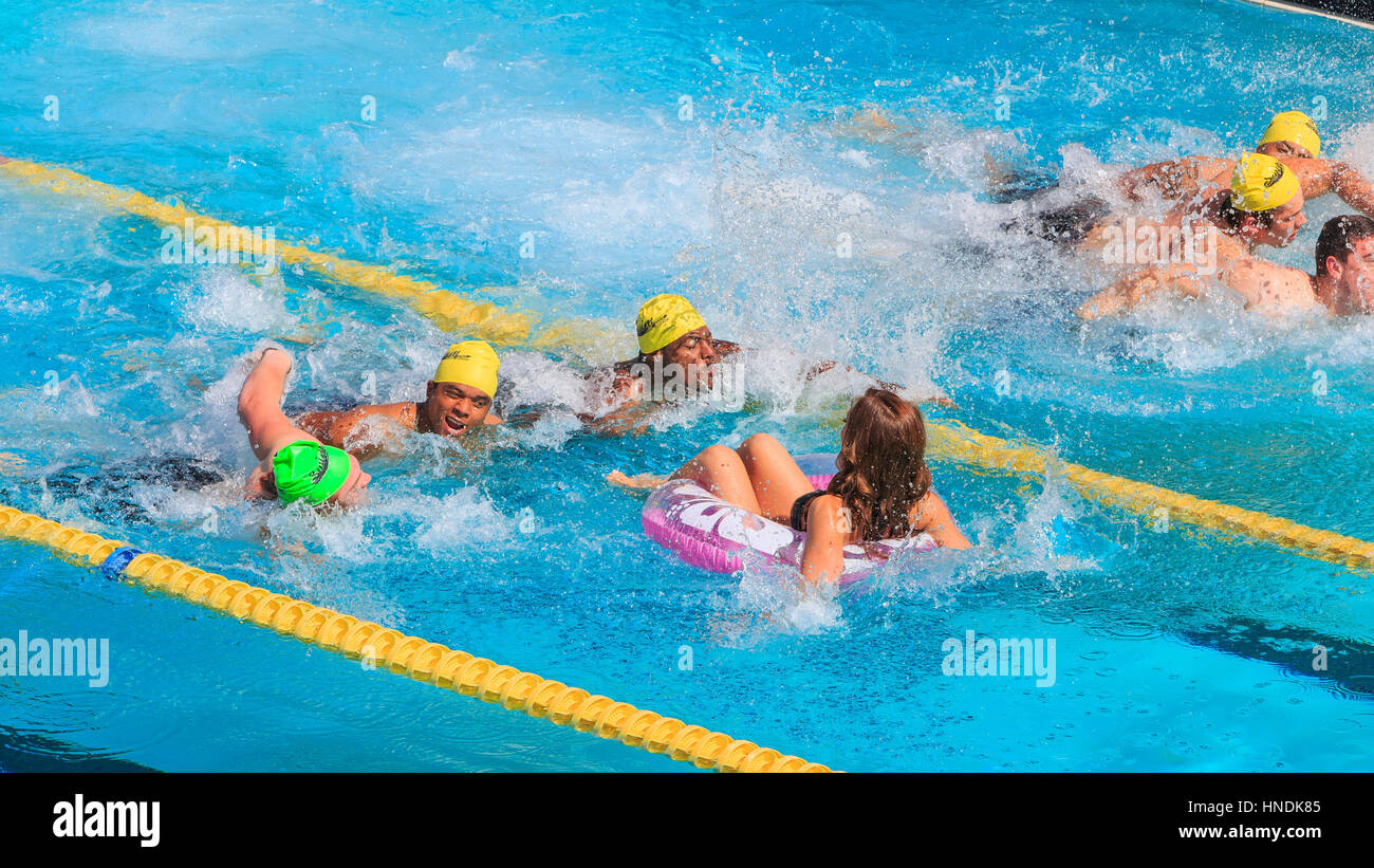 Los Angeles, APR 12: Special swim with Mike event of USC on APR 12 ...