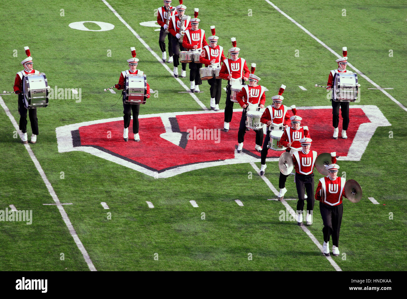 University of Wisconsin Marching Band Stock Photo - Alamy