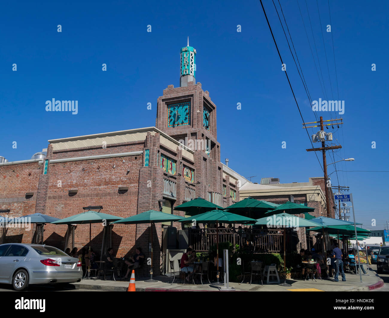 Los Angeles, AUG 30: The Urth Cafe in dowtown Art District area on AUG ...