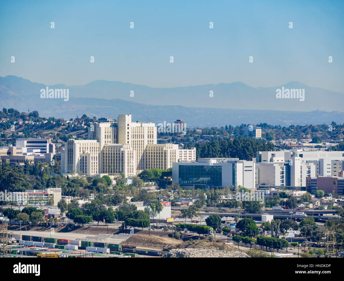 Usc campus aerial hi-res stock photography and images - Alamy
