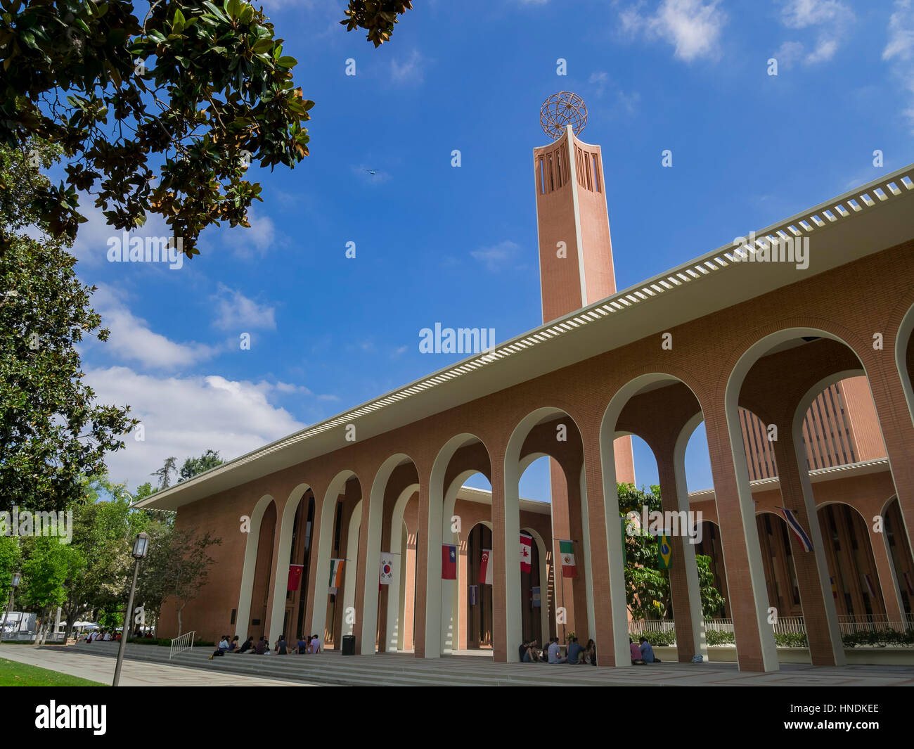 JUL 18, Los Angeles: Campus of the University of Southern California on ...