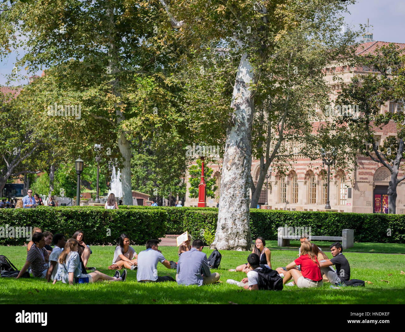 JUL 18, Los Angeles: Campus of the University of Southern California on ...