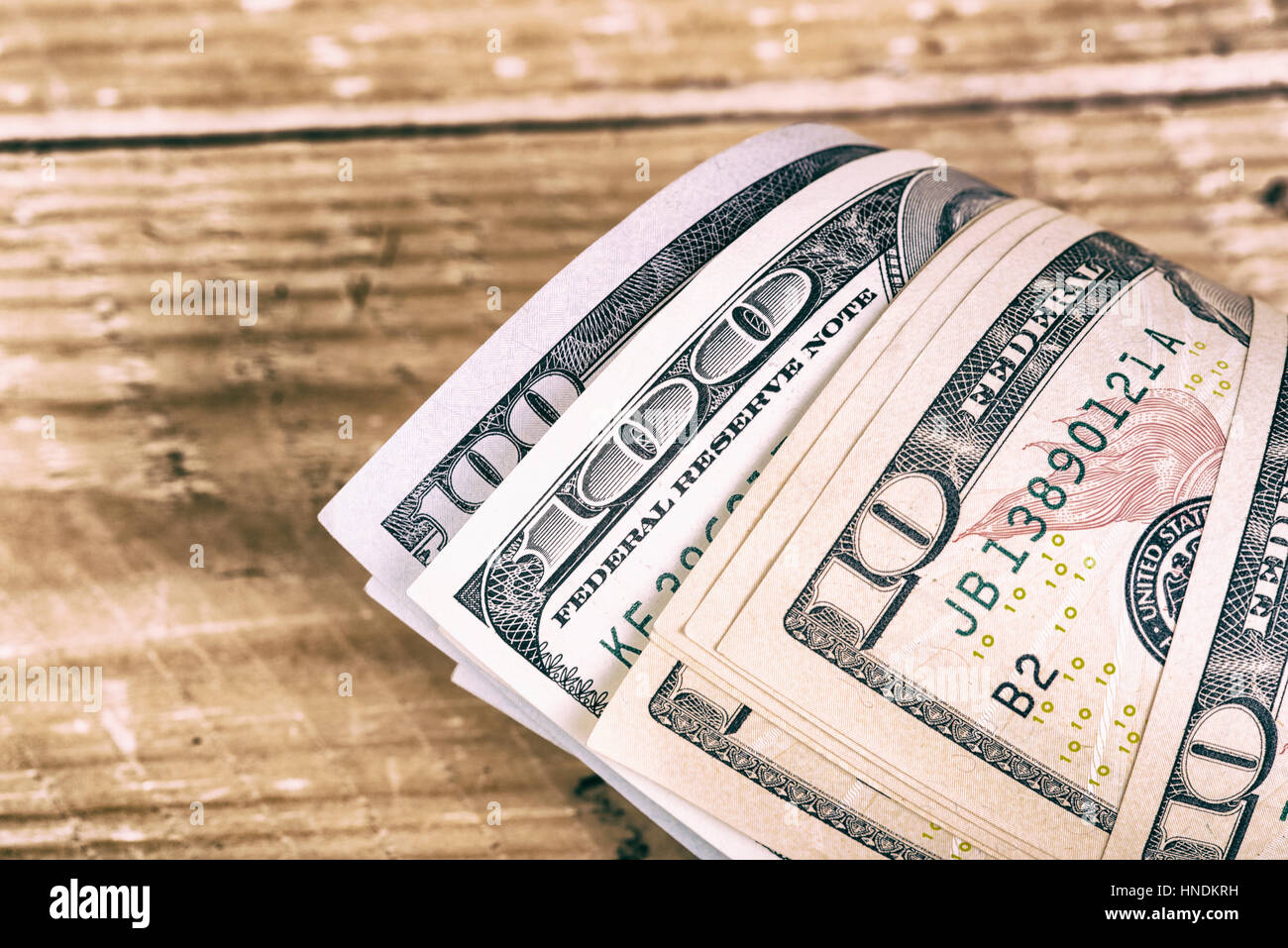 US dollar banknotes Stock Photo - Alamy