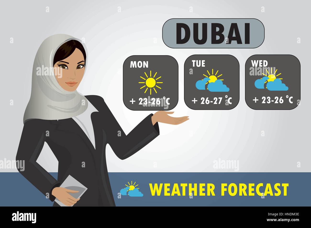 Weather reporter hi-res stock photography and images - Alamy