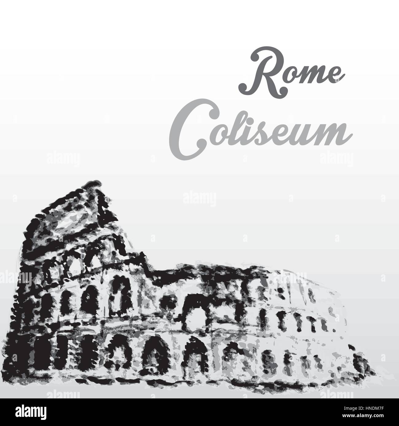 Colosseum vector vectors hi-res stock photography and images - Alamy
