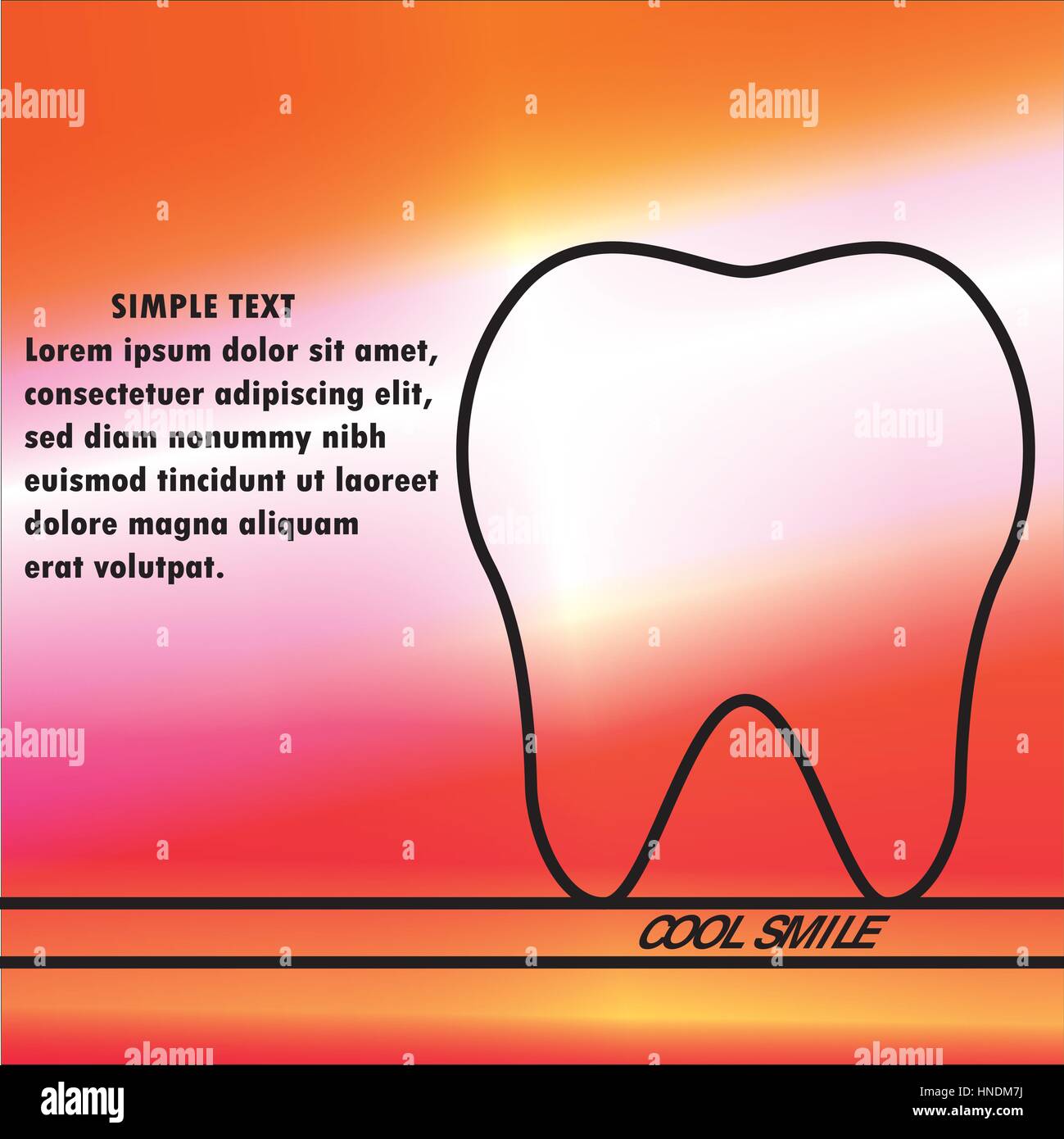 Tooth illustrated vector vectors hi-res stock photography and images ...