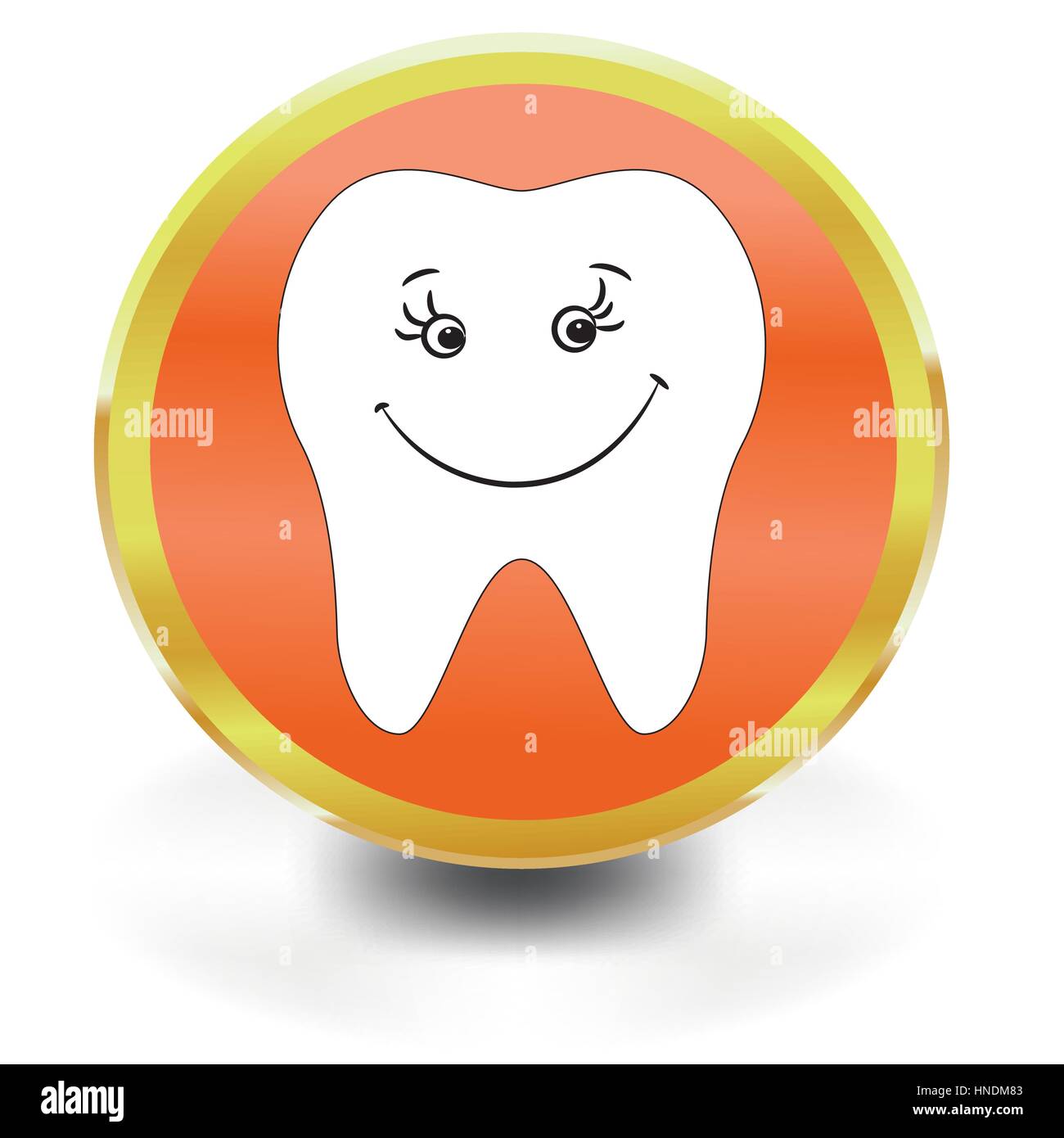 Illustrated tooth vector vectors hi-res stock photography and images ...