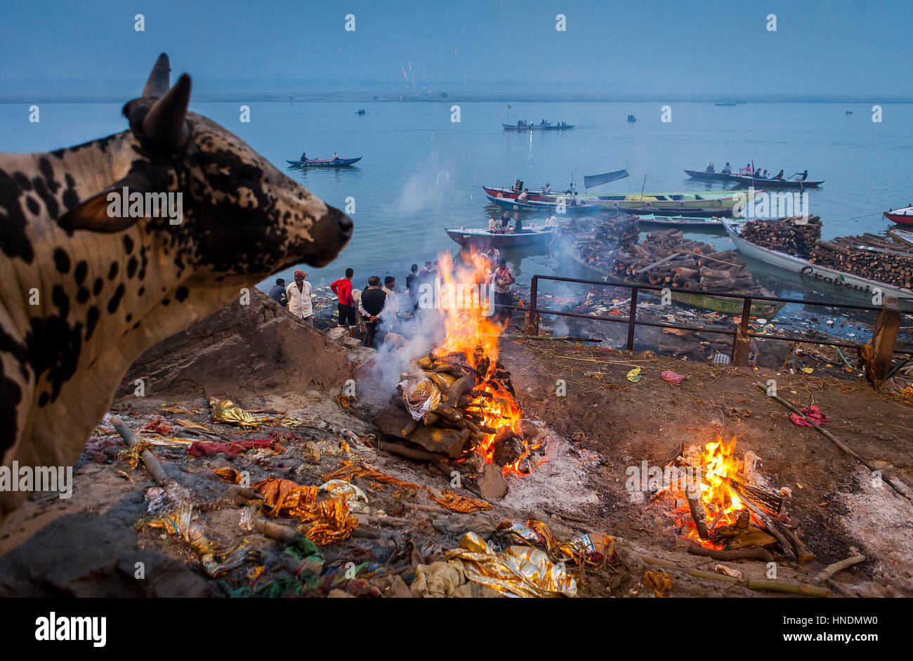 Cityscape, Landscape, panorama,panoramic, Cremation of bodies, in ...