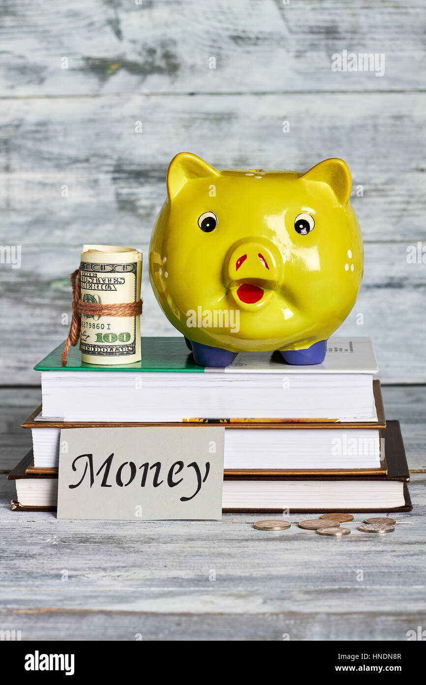 Money box education hi-res stock photography and images - Alamy