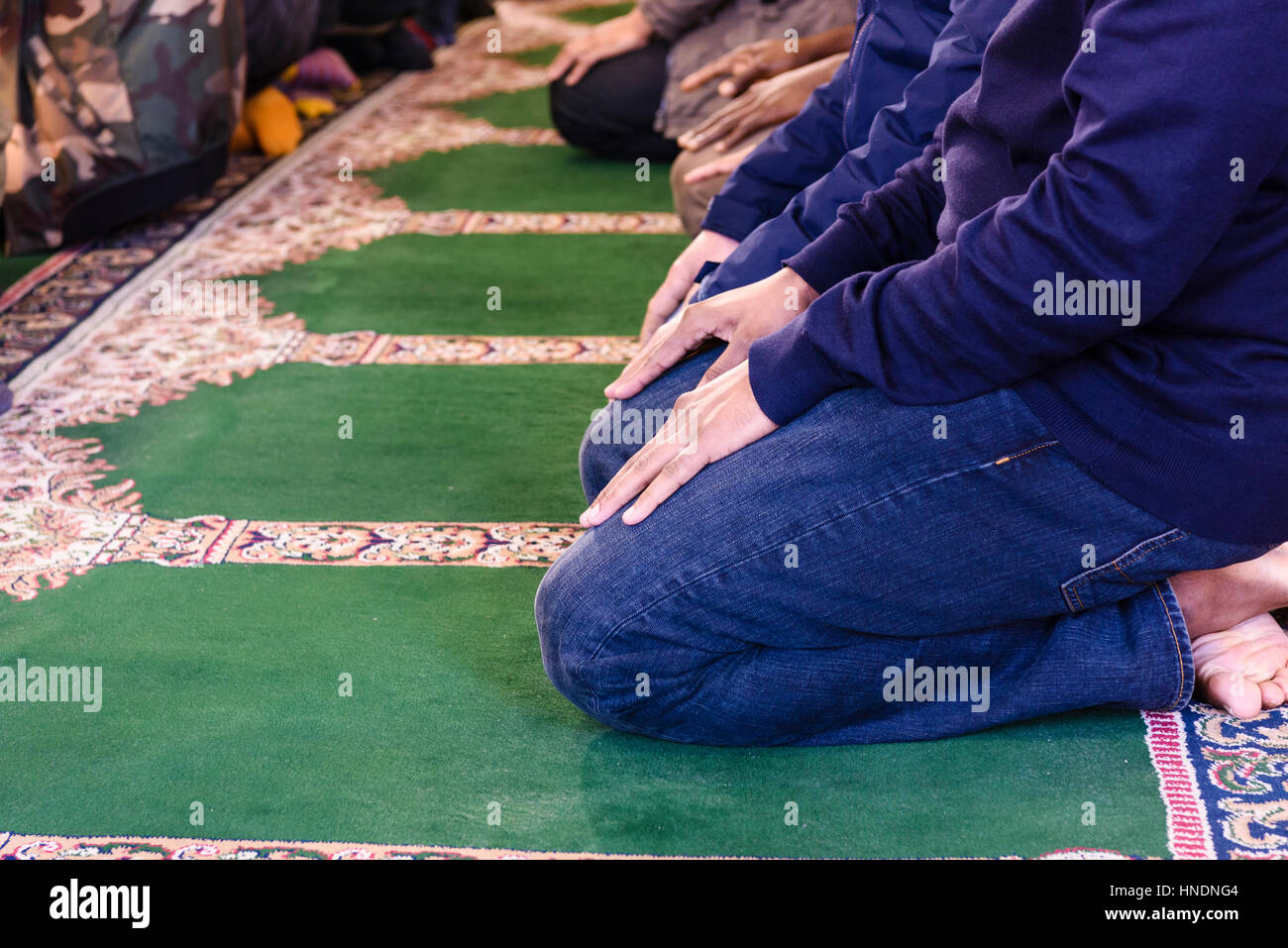 Required daily prayers hi-res stock photography and images - Alamy