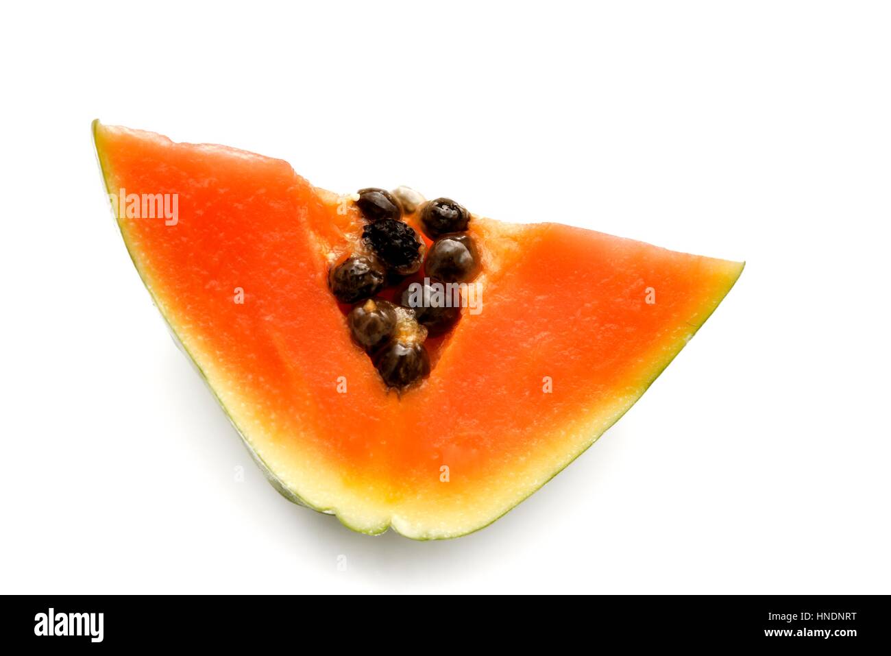 Papaya fruits Cut Out Stock Images & Pictures - Alamy