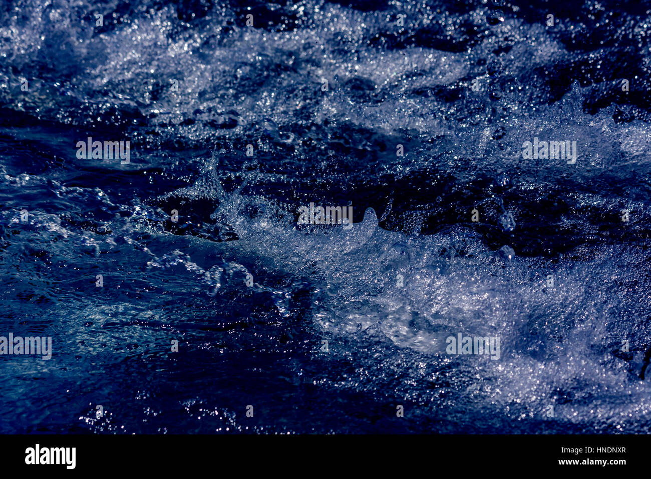 Wild water and air bubbles as a texture Stock Photo - Alamy