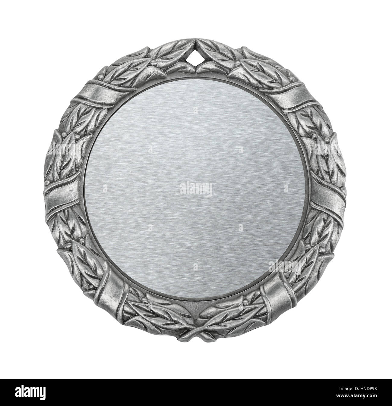 White metal wreath Cut Out Stock Images & Pictures - Alamy