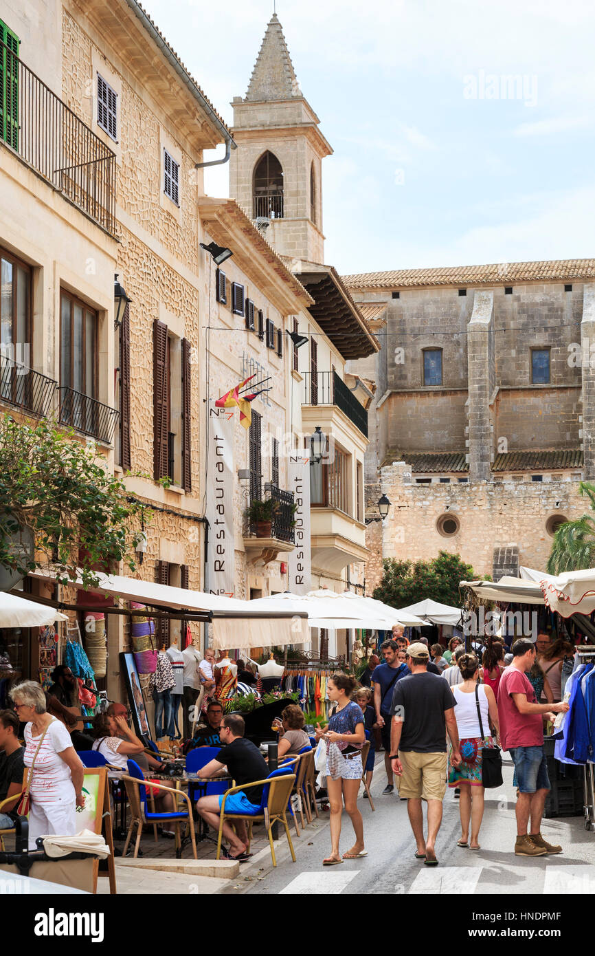 Mallorca street market hi-res stock photography and images - Alamy
