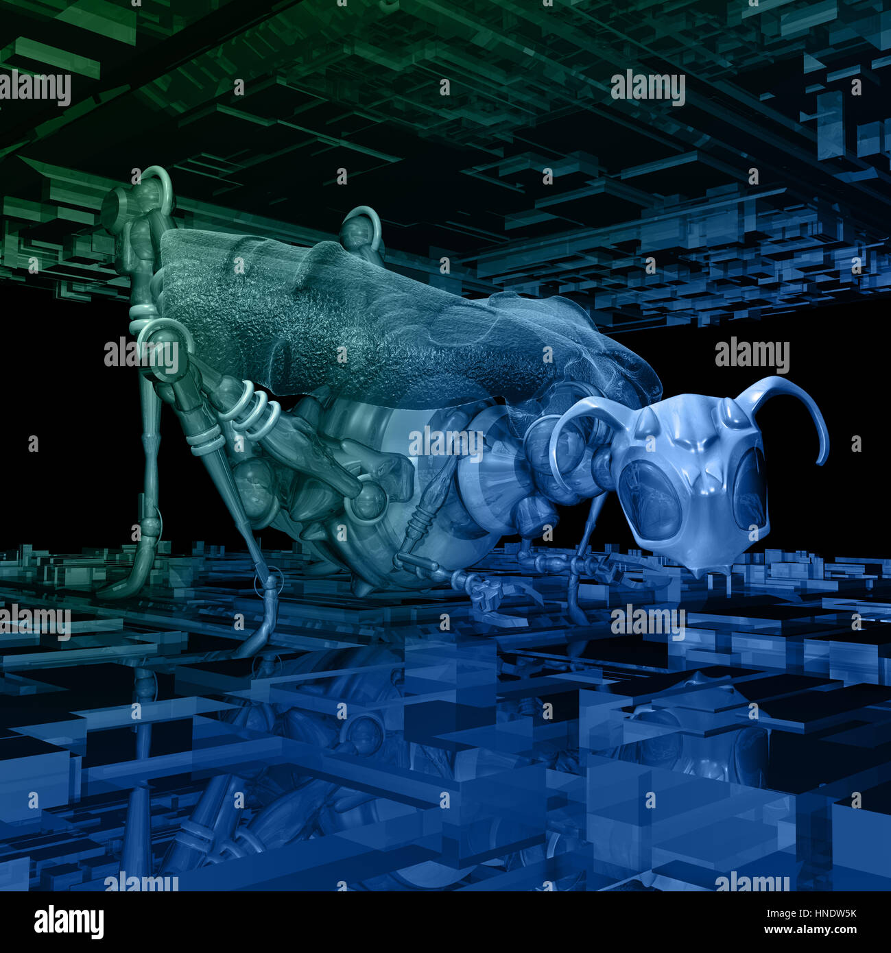 Alien structure hi-res stock photography and images - Alamy