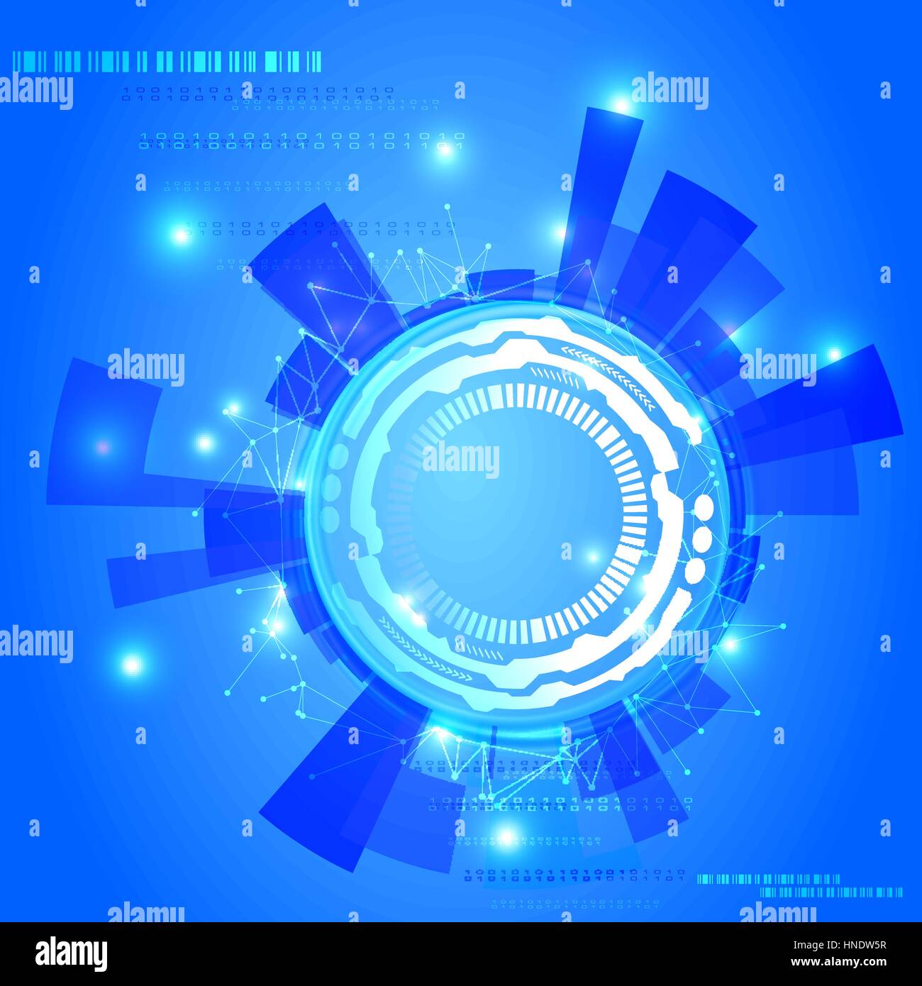 Digital flow, abstract technology concept background Stock Vector Image ...