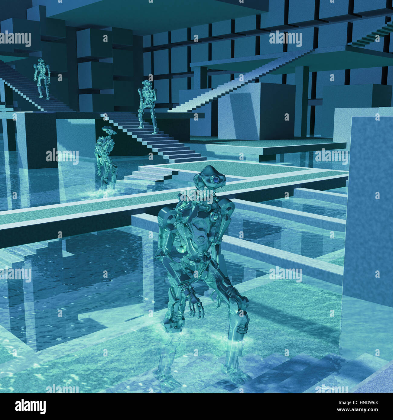 Alien Robot High Resolution Stock Photography and Images - Alamy