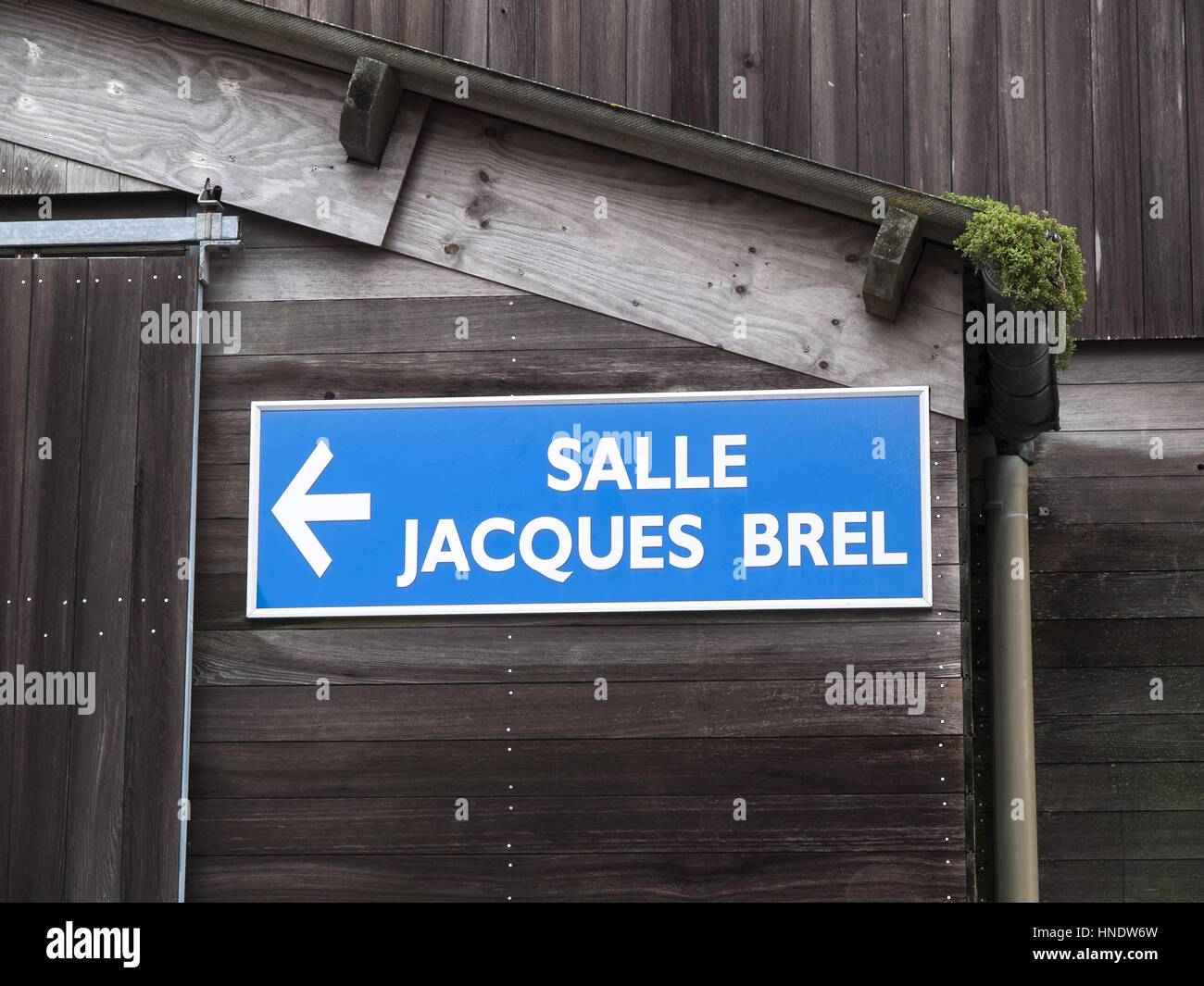 Salle Jacques Brel Stock Photo - Alamy
