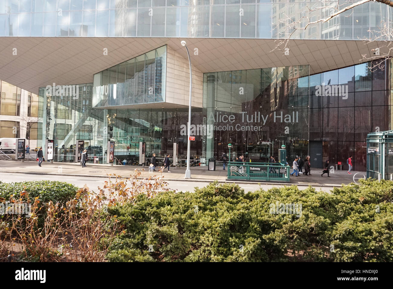 Alice tully hall at lincoln center hi-res stock photography and images ...