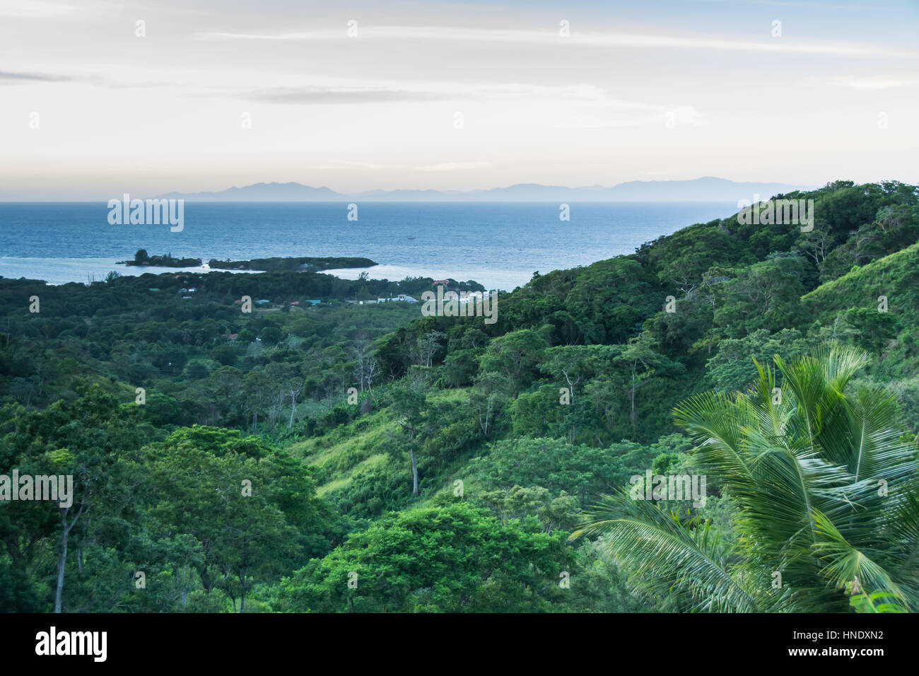 Caribbean island distant hi-res stock photography and images - Alamy