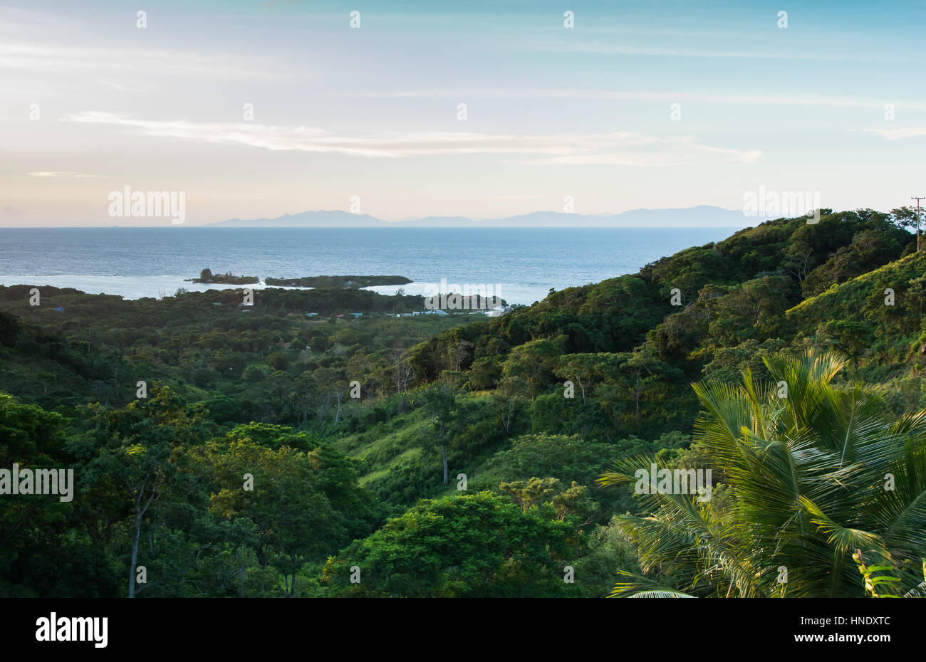Caribbean Tropical Landscape/Seascape Stock Photo - Alamy