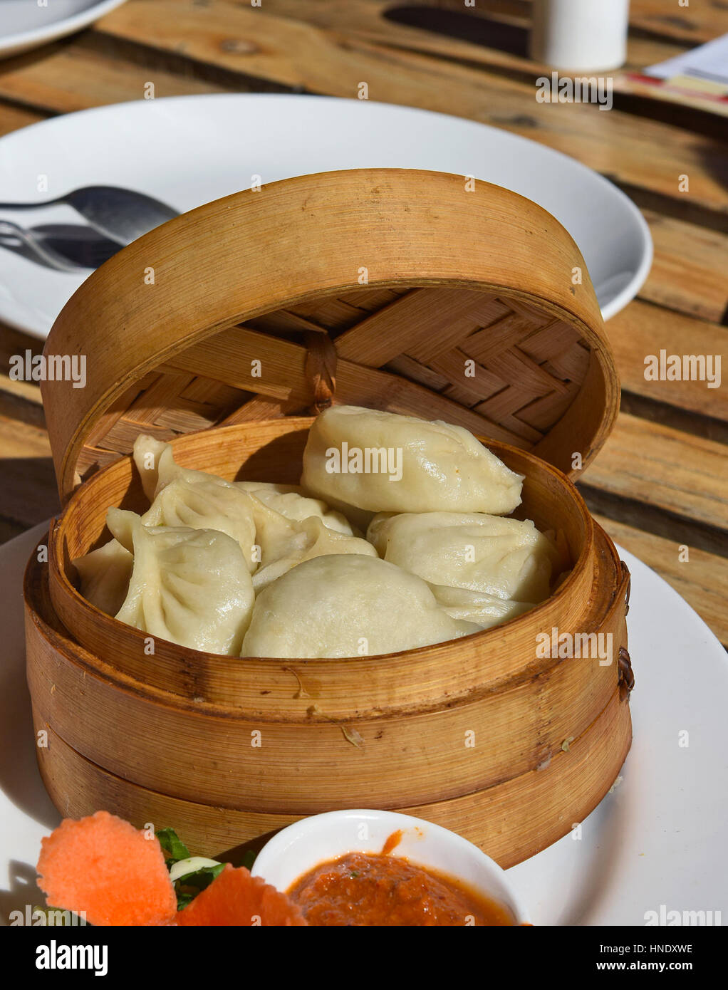 Momos in ladakh hi-res stock photography and images - Alamy