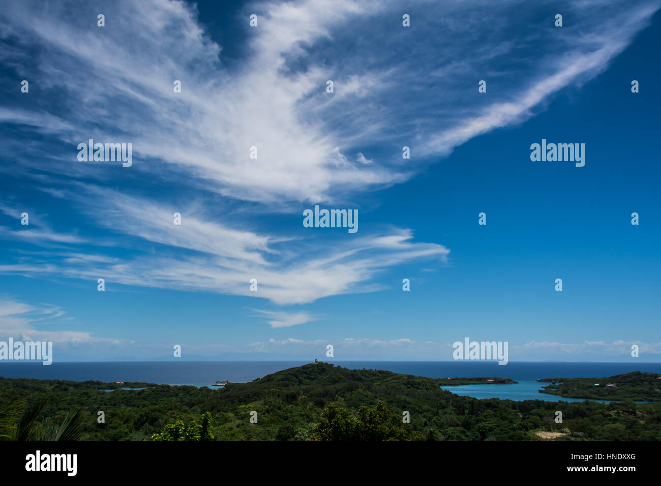 Beautiful caribbean landscape hi-res stock photography and images - Alamy