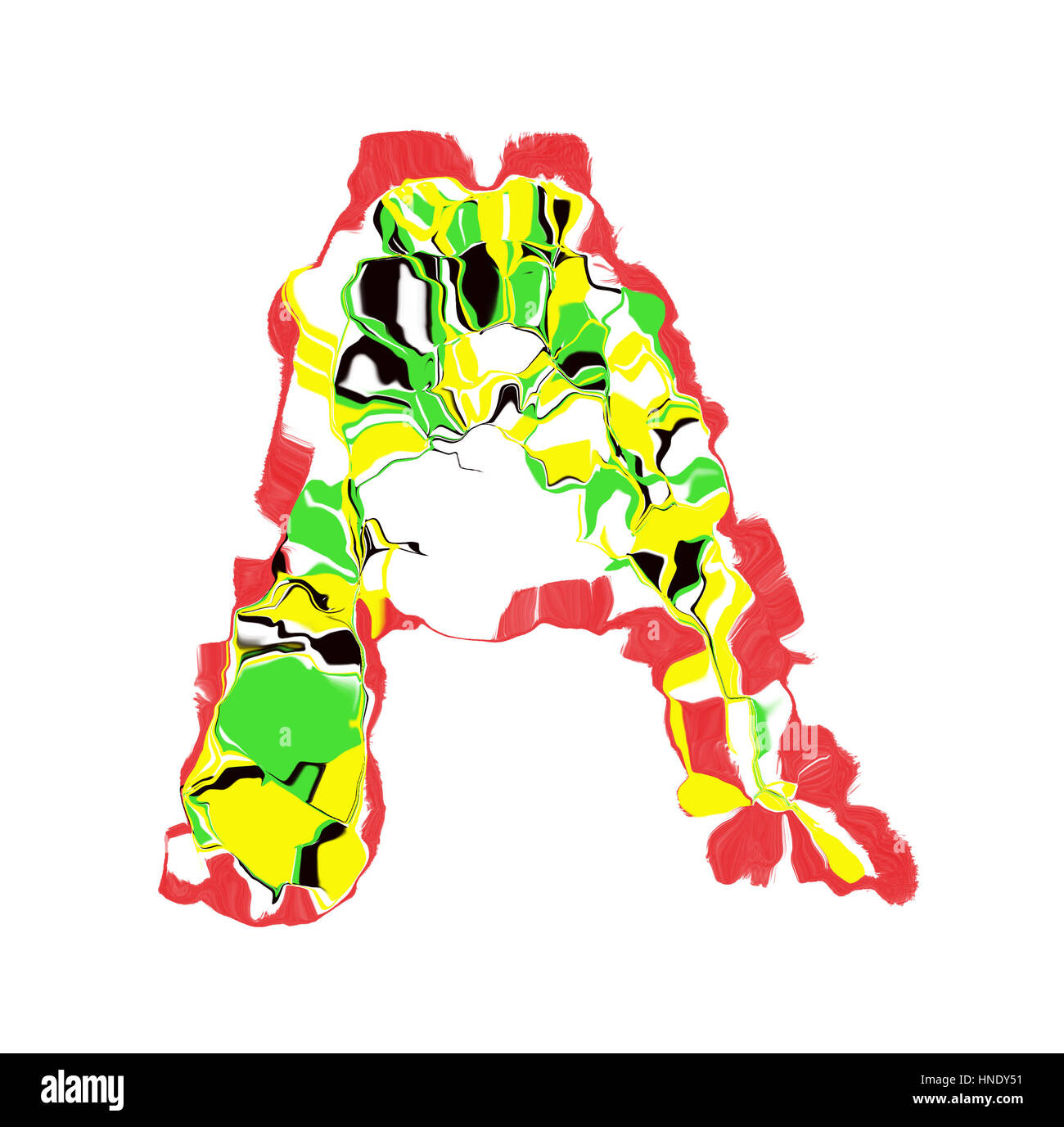 Creative a letter Cut Out Stock Images & Pictures - Alamy