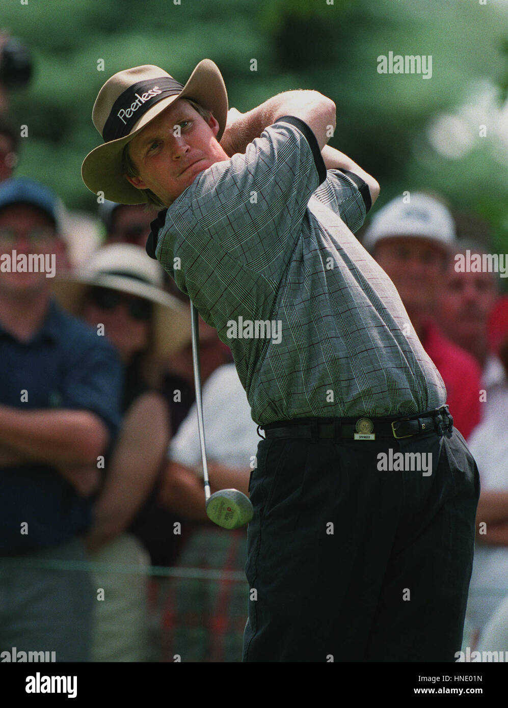 MIKE SPRINGER USA 12 April 1994 Stock Photo - Alamy