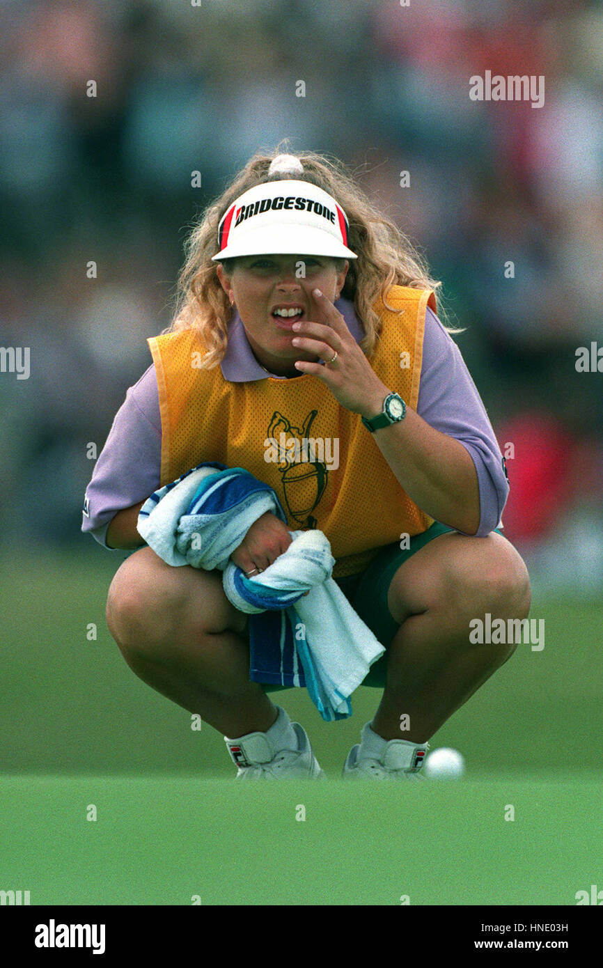 FANNY SUNESSON-FALDO'S CADDIE BRITISH OPEN CHAMPIONSHIP 22 July 1993 ...