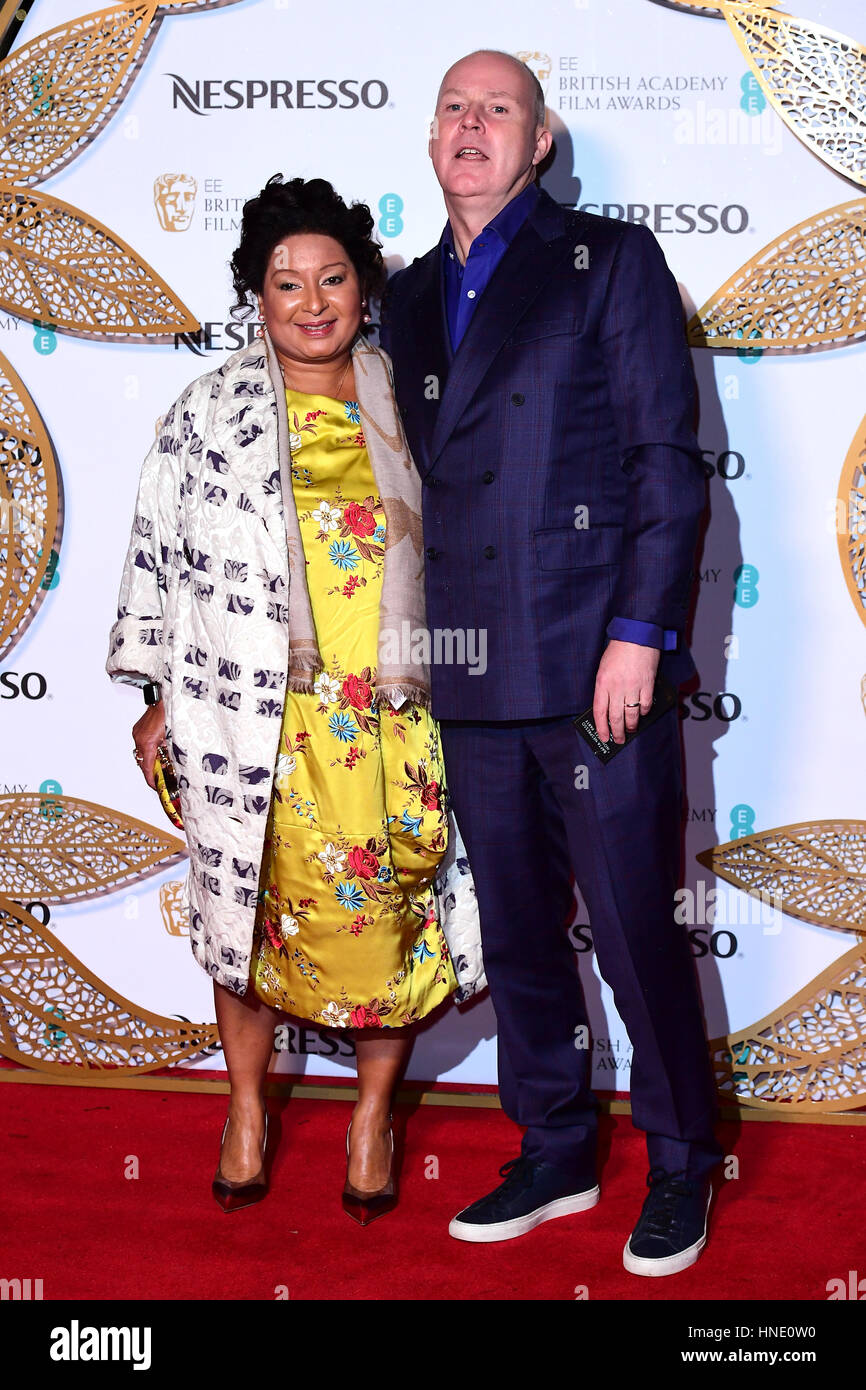 Director David Yates and partner Yvonne Walcott attending attending the ...