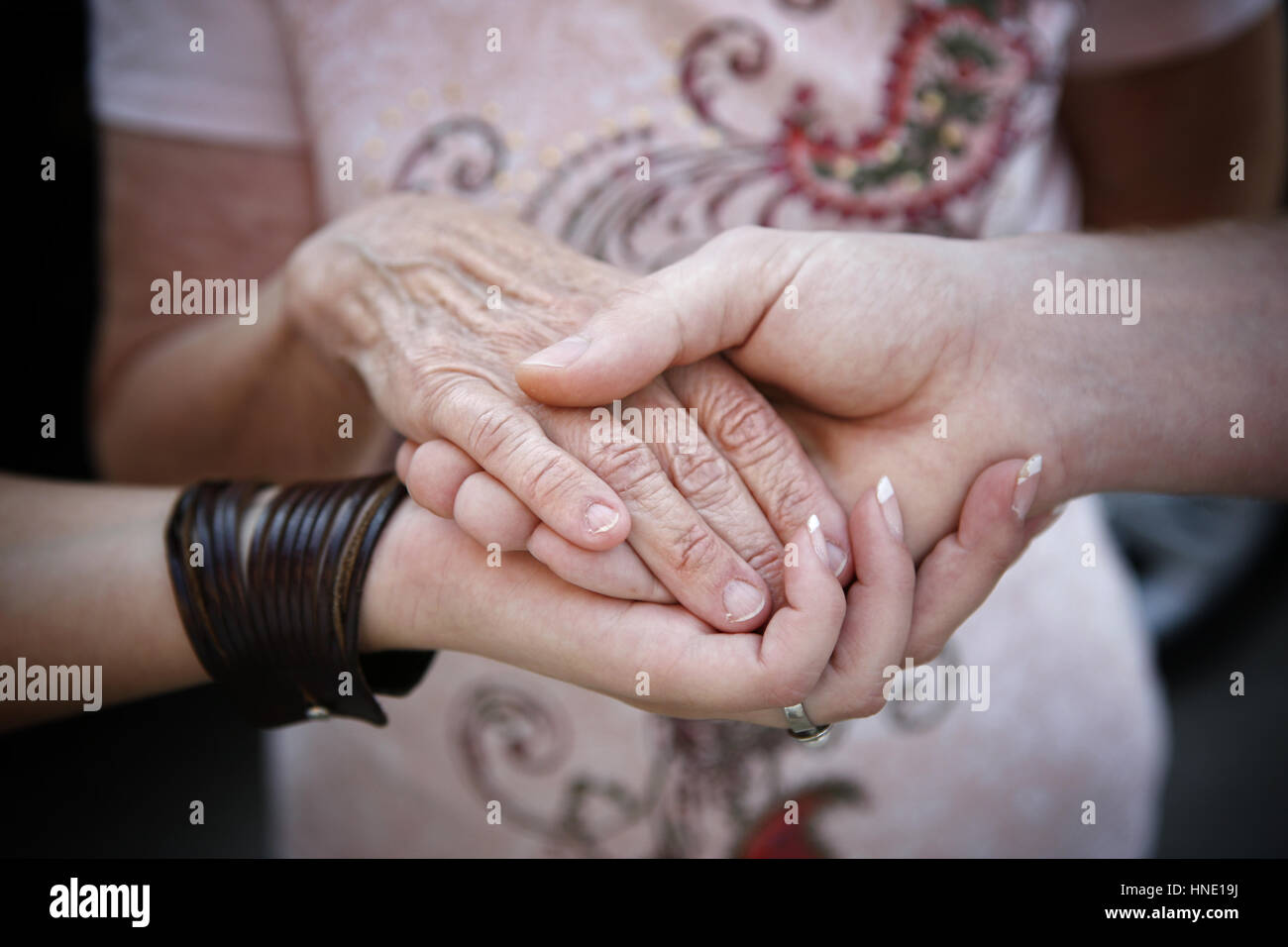 Helping hand family concept hi-res stock photography and images - Alamy