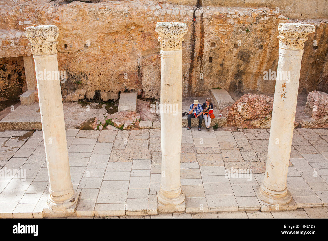 Cardo maximus jerusalem hi-res stock photography and images - Alamy