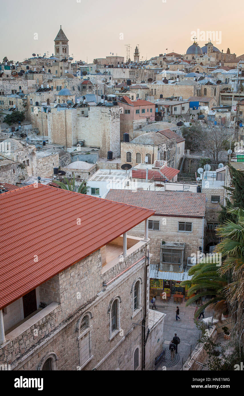An aerial view of jerusalem hi-res stock photography and images - Alamy