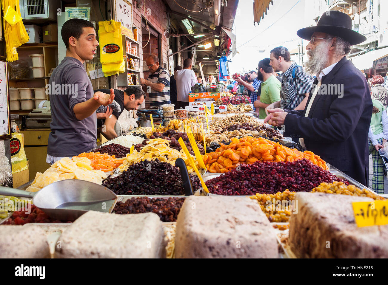Mahane Yehuda Market, Jerusalem, Israel Stock Photo - Alamy