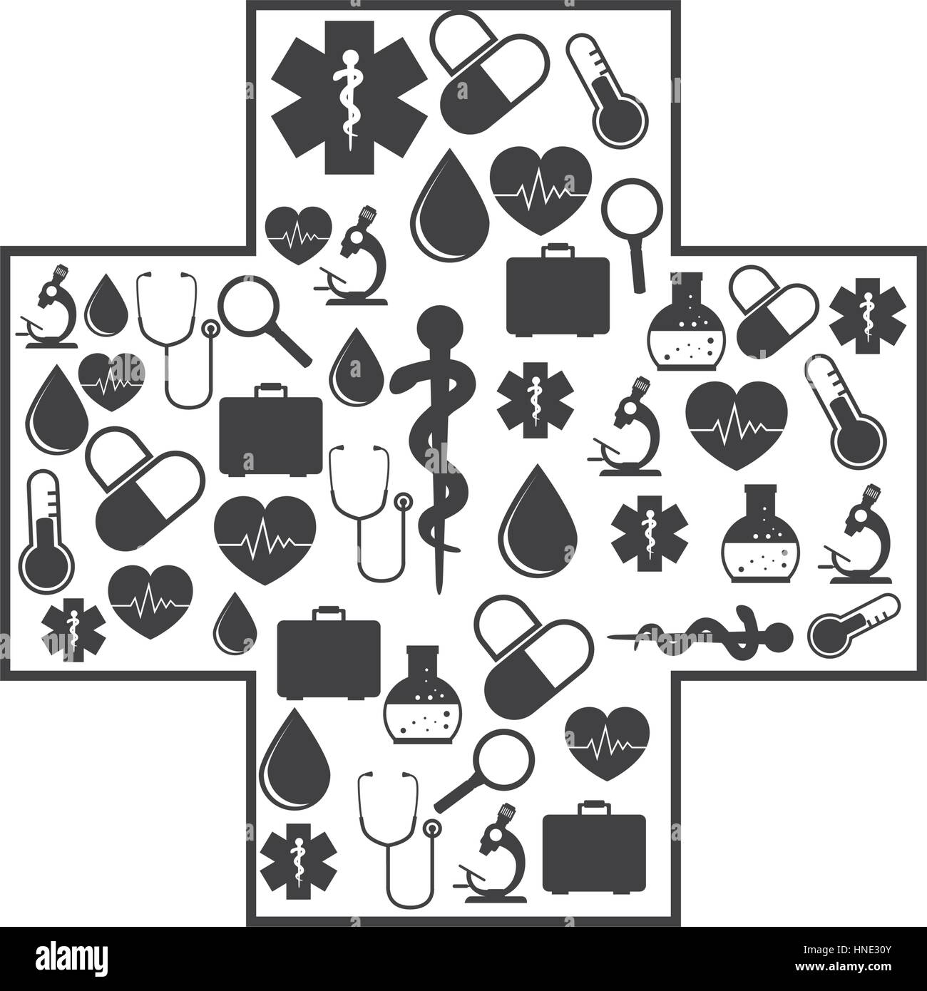 Health symbols hi-res stock photography and images - Alamy